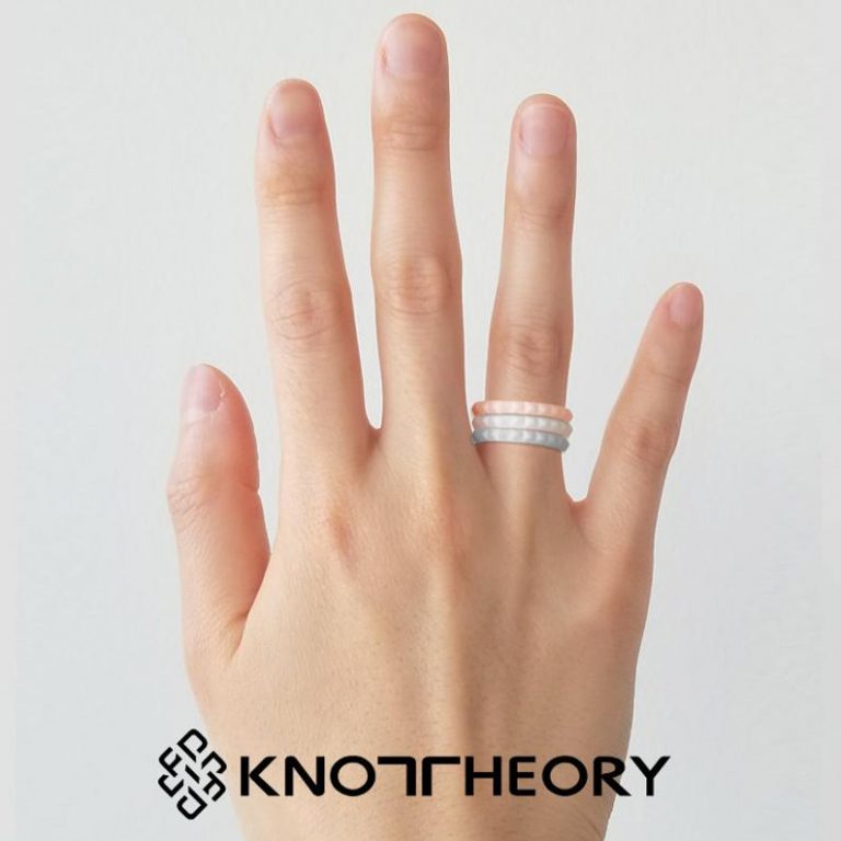 10 Sweet Stackable Silicone Wedding Rings That Won't Bust Your Budget