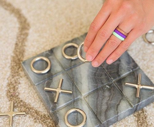 10 Sweet Stackable Silicone Wedding Rings That Won't Bust Your Budget