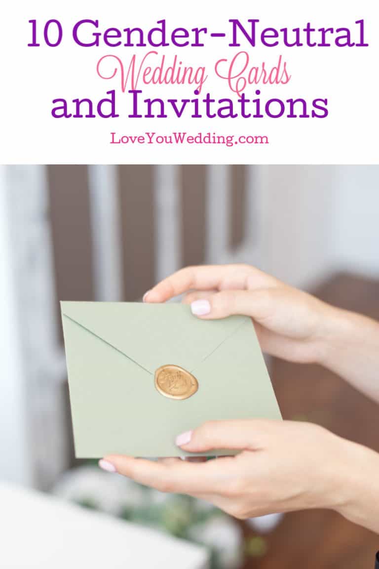 10 Gender-Neutral Wedding Cards & Invitations That Prove Love Always Wins