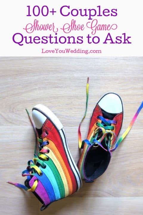 Couples Shower Shoe Game Questions (100+ Ideas)