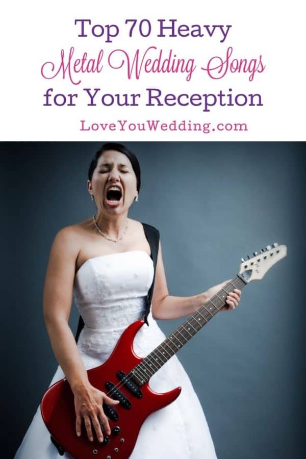 70 Best Heavy Metal Wedding Songs for Your Reception