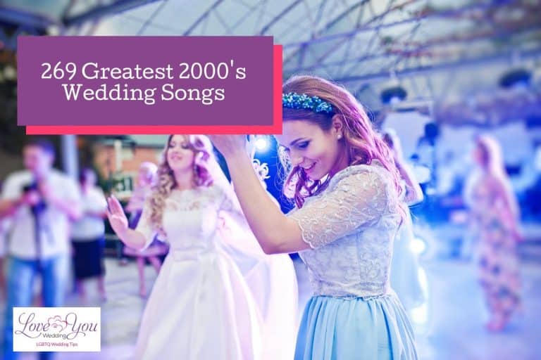 269 Greatest 2000's Wedding Songs to Add to Your Playlist