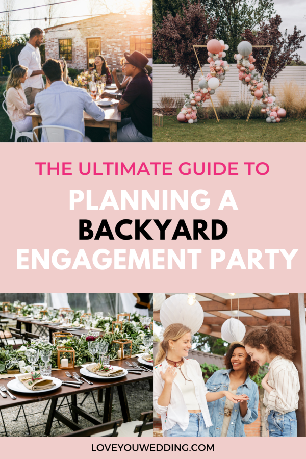 25 Best Backyard Engagement Party Ideas for Couples