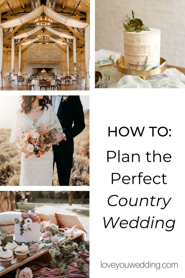 How to Plan Your Perfect Country Wedding - 12 Step Guide