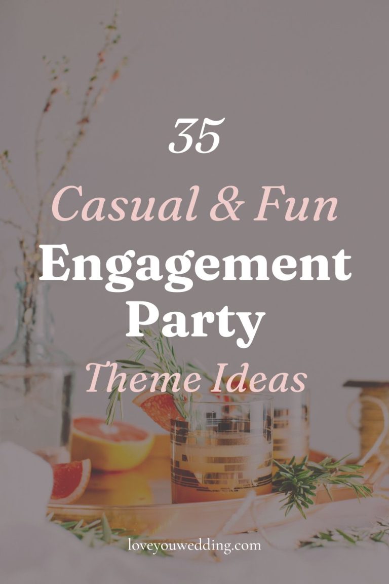 35 Best Casual Themed Engagement Party Ideas: The Ultimate Guide