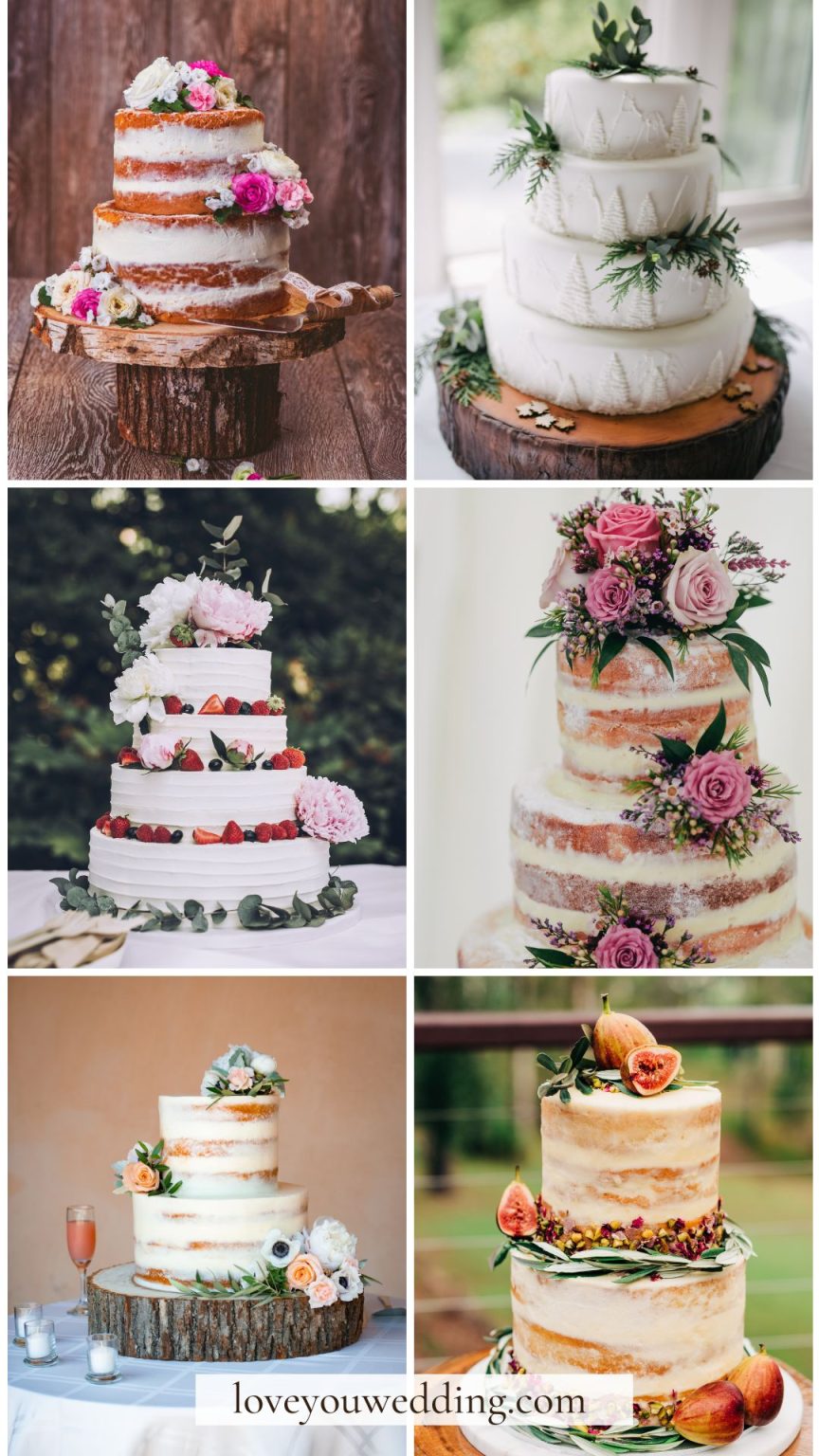 15 Of The Best Rustic Wedding Themed Cake Ideas