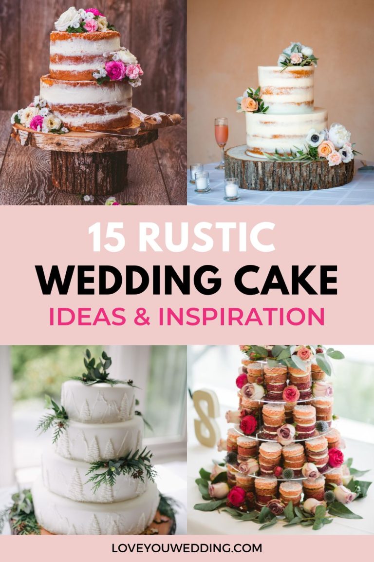 15 Of The Best Rustic Wedding Themed Cake Ideas