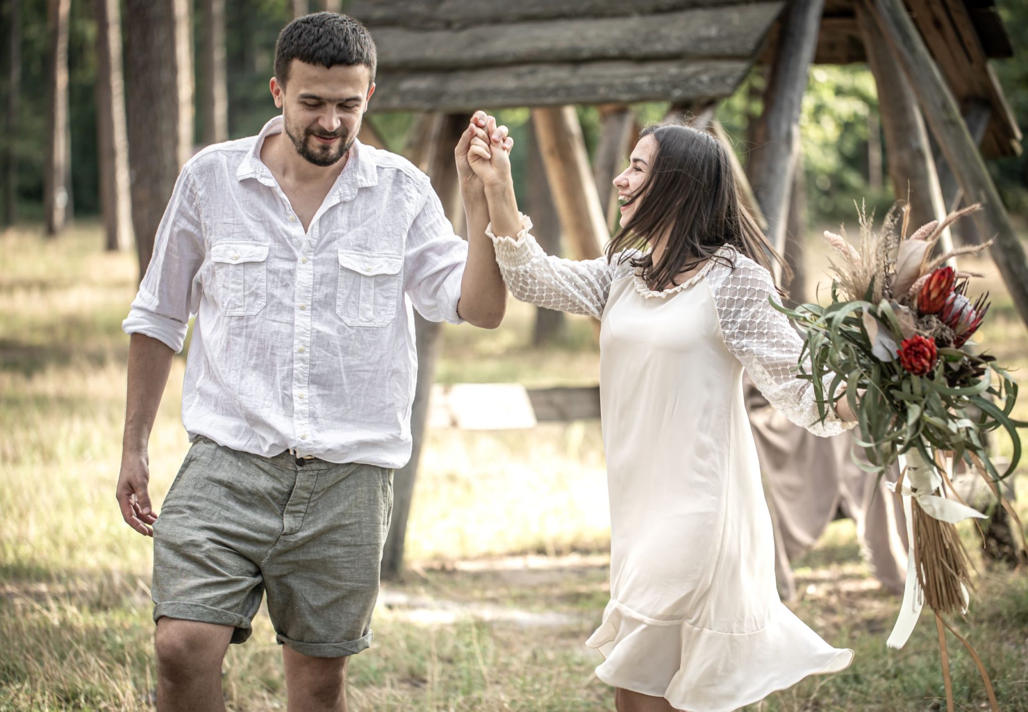 25 Rustic Engagement Photo Ideas: Capture the Charm of Nature and Love