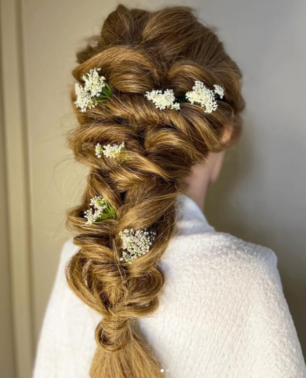 30+ Gorgeous Bohemian and Rustic Wedding Hairstyles Inspiration For Your Special Day