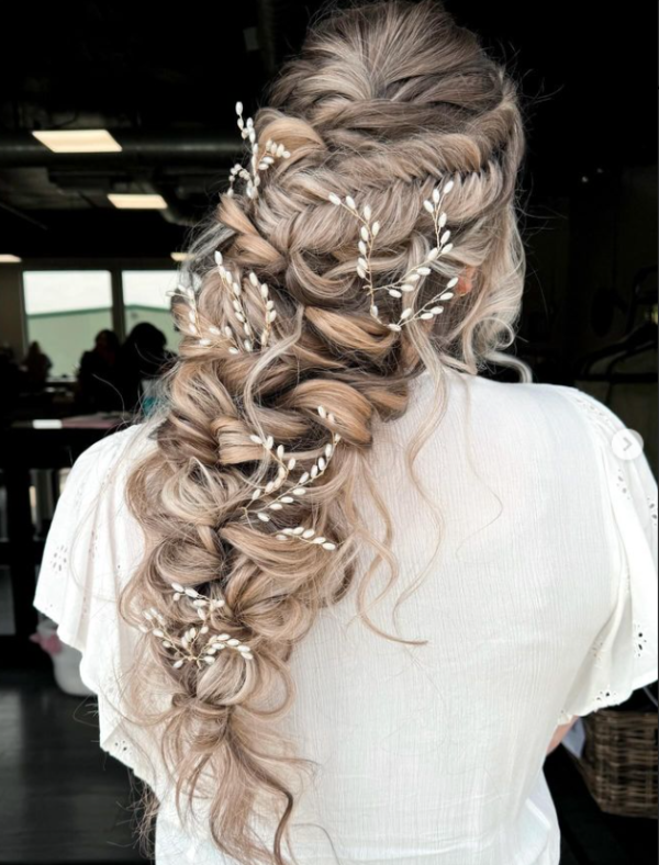 30+ Gorgeous Bohemian and Rustic Wedding Hairstyles Inspiration For Your Special Day