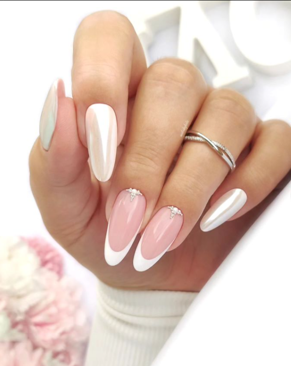 30 Elegant Wedding Nail Ideas for Every Bride