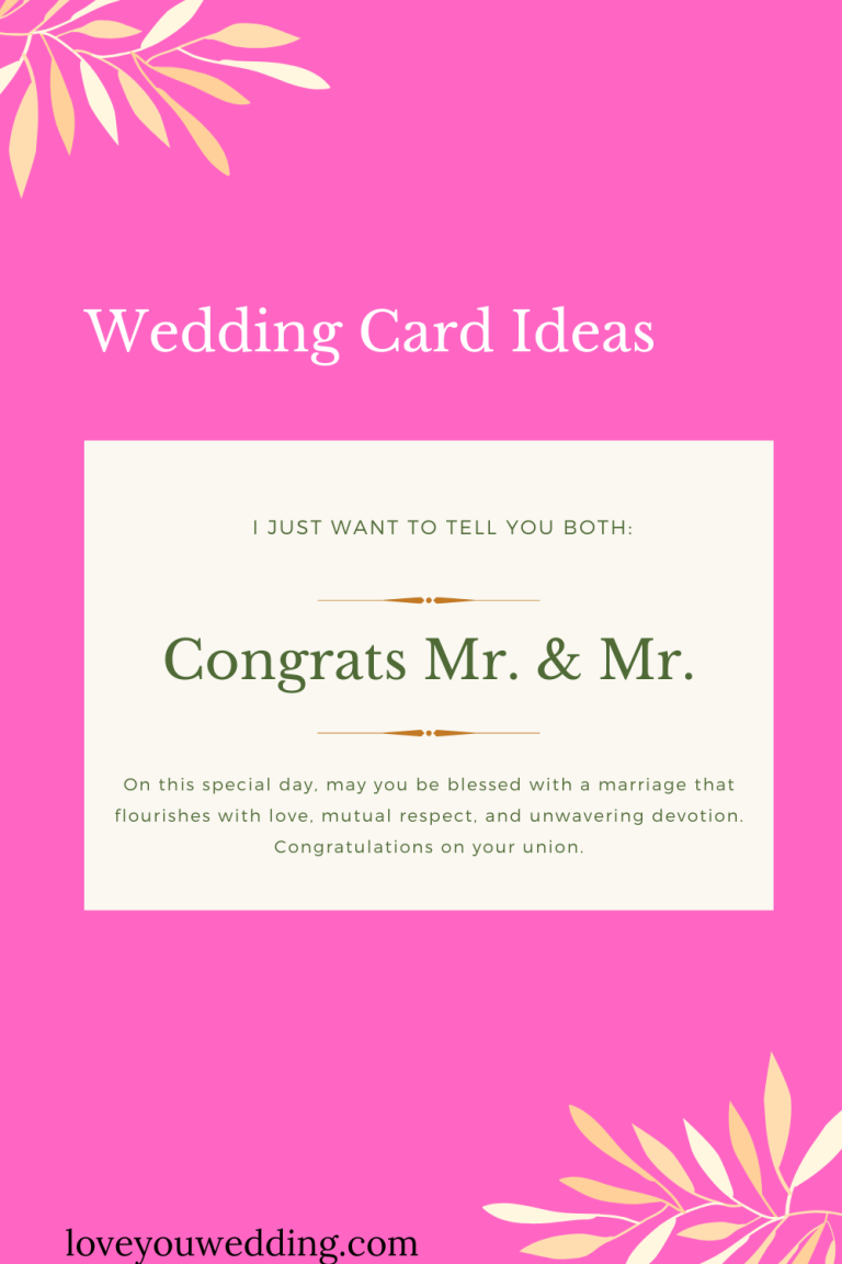 Things to Write in a Wedding Card: 100+ Heartfelt Messages