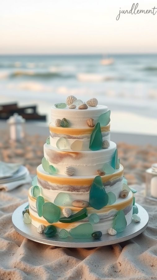 19 Stunning Beach Wedding Cake Ideas for Your Dream Celebration