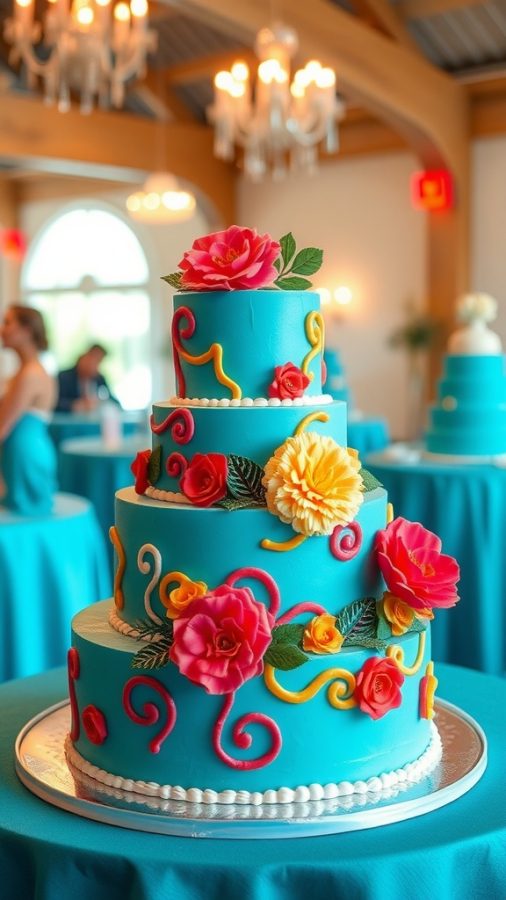 21 Stunning Blue Wedding Cake Ideas for Your Dream Celebration