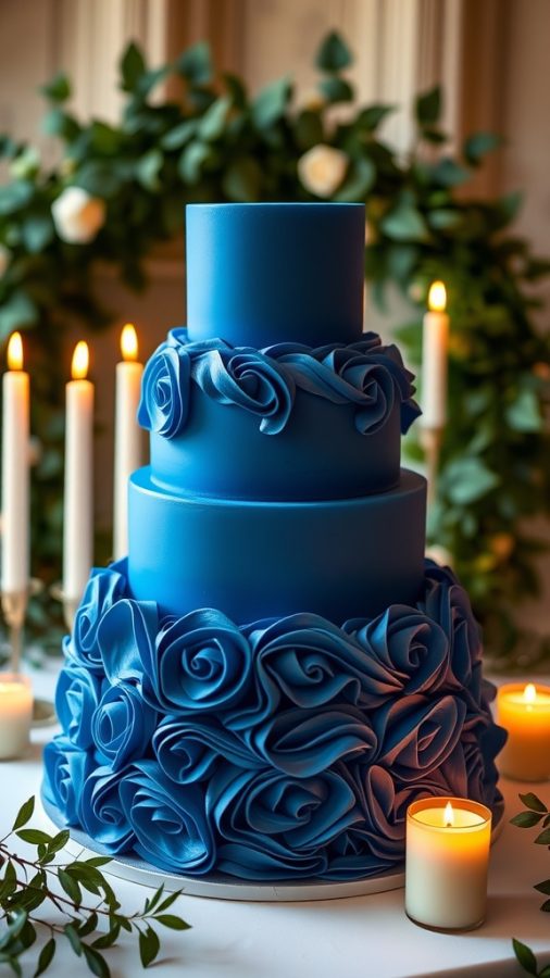 21 Stunning Blue Wedding Cake Ideas for Your Dream Celebration