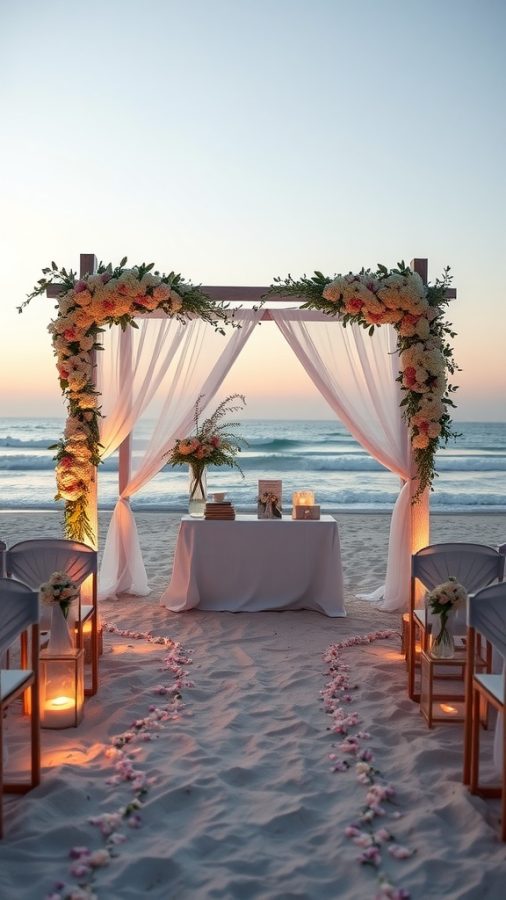 21 Creative Ideas for a Small Intimate Beach Wedding