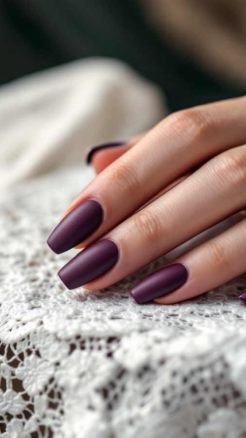 17 Stunning Purple Wedding Nail Ideas for Your Big Day