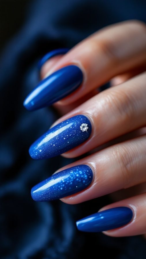 19 Stunning Blue Nail Designs for Your Perfect Wedding Day