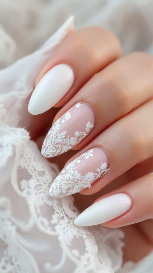 17 Stunning Almond Shape Wedding Nail Designs to Inspire Your Big Day