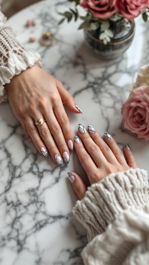 22+ Stunning Wedding Nail Ideas for the Mother of the Groom