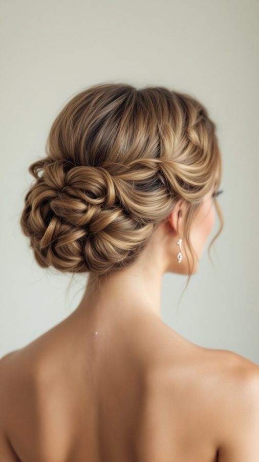 30+ Stunning Updo Hairstyles for Bridesmaids
