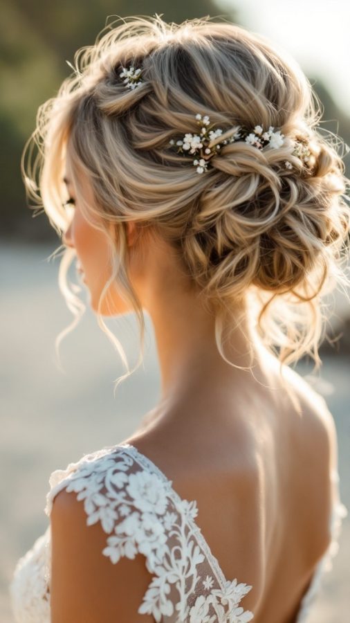 25 Gorgeous Half Up Half Down Hairstyles for Bridesmaids