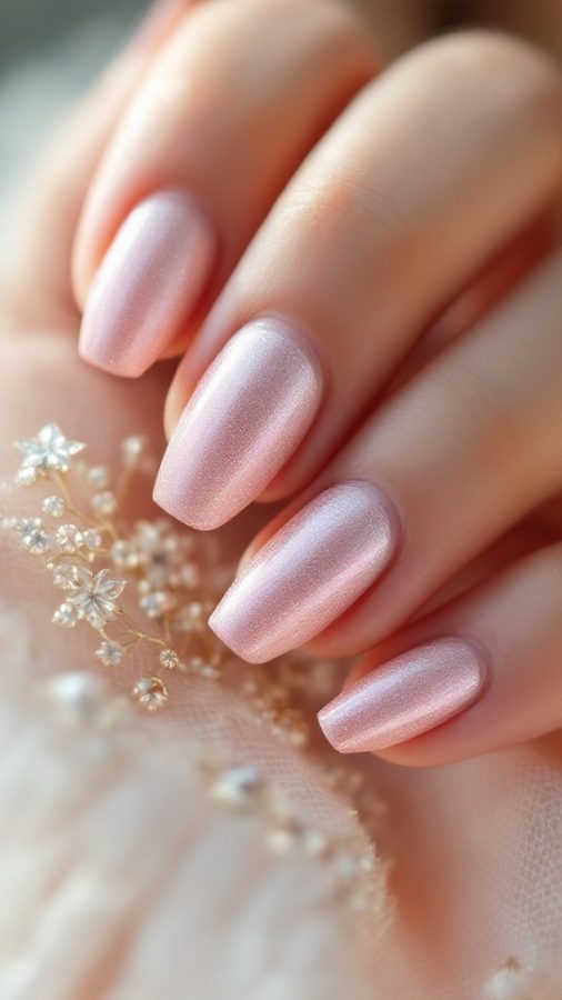 20 Stunning Short Wedding Nail Ideas for Brides