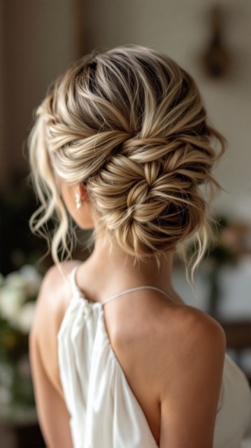 15 Stunning Half Up Half Down Braid Hairstyles for Bridesmaids