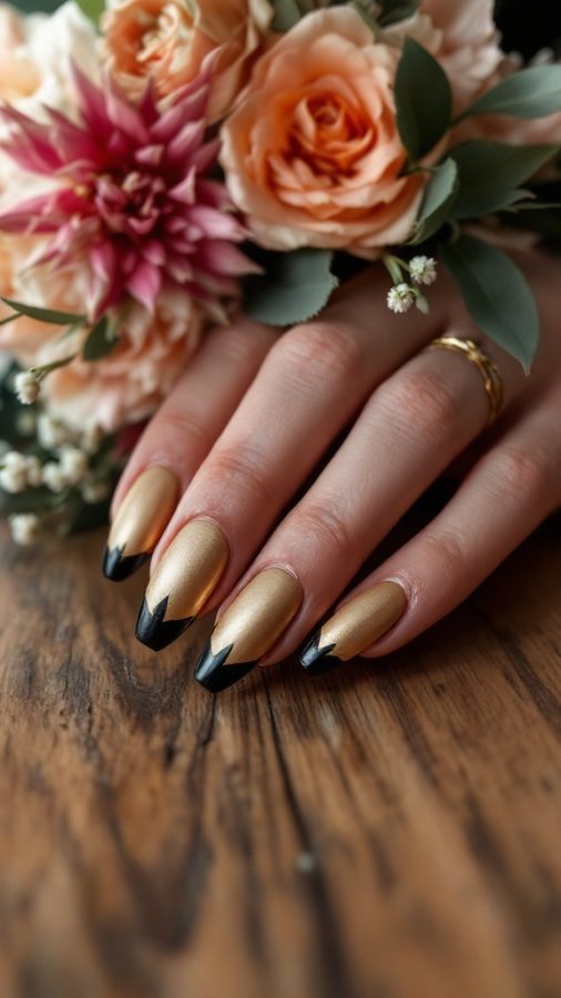 15 Stunning Gold Wedding Nail Designs to Inspire Your Big Day