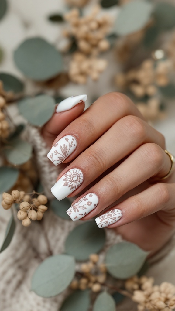 15 Stunning Boho Wedding Nail Ideas for Your Big Day