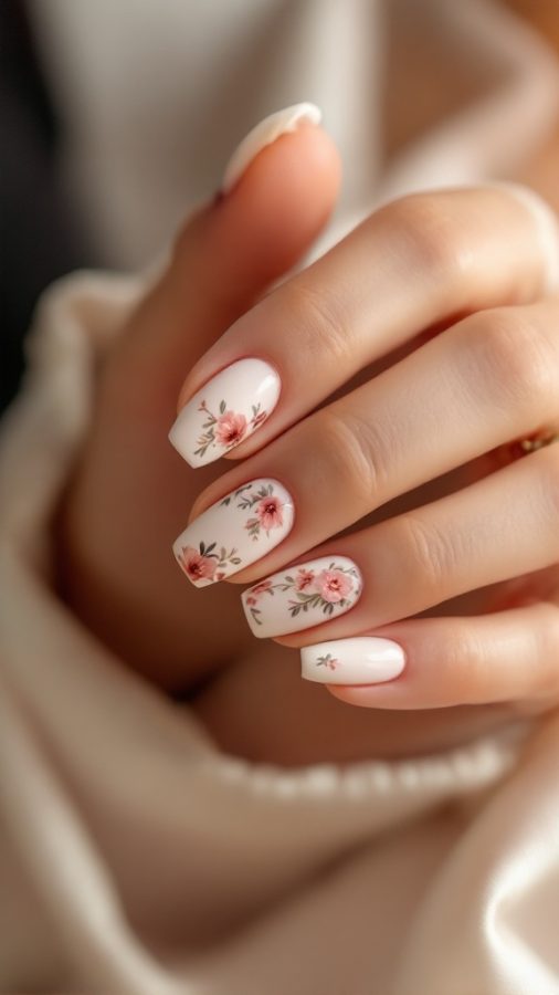15 Stunning Ivory Wedding Nail Ideas for Your Big Day