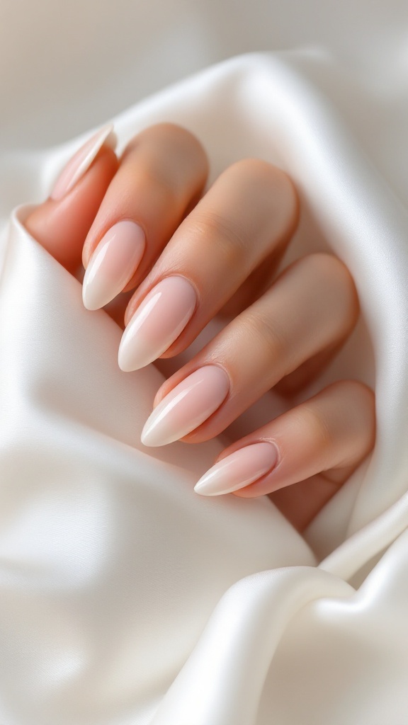 15 Stunning Almond-Shaped Wedding Nail Designs with Pearls