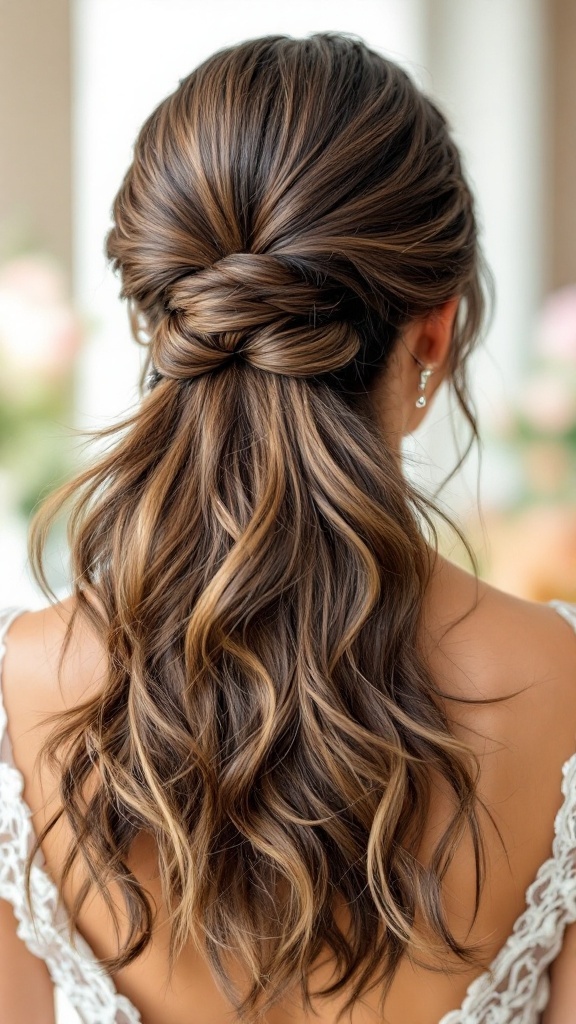 15 Stunning Half Up Half Down Hairstyles for Bridesmaids