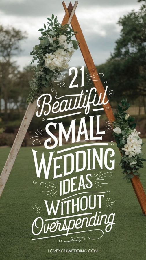 25 Affordable Small Wedding Ideas That Won't Break the Bank