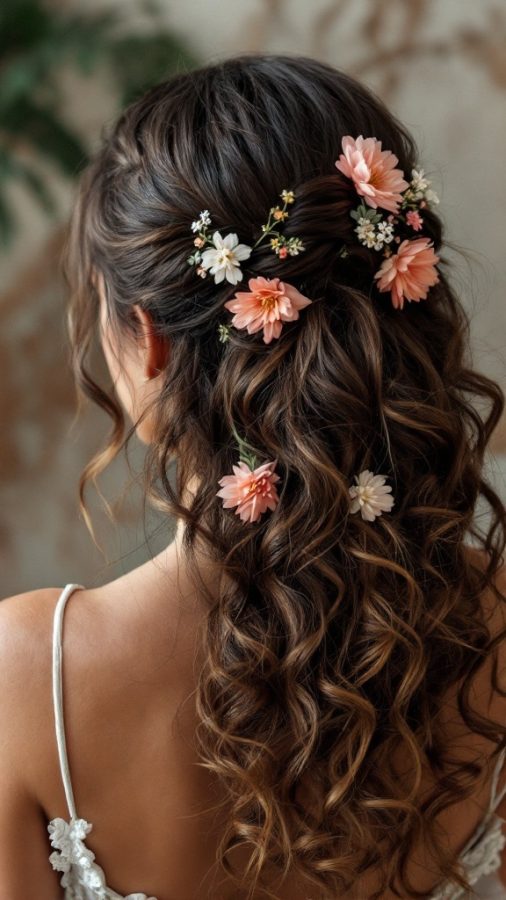 15 Stunning Half Up Half Down Curly Hairstyles You Need to Try