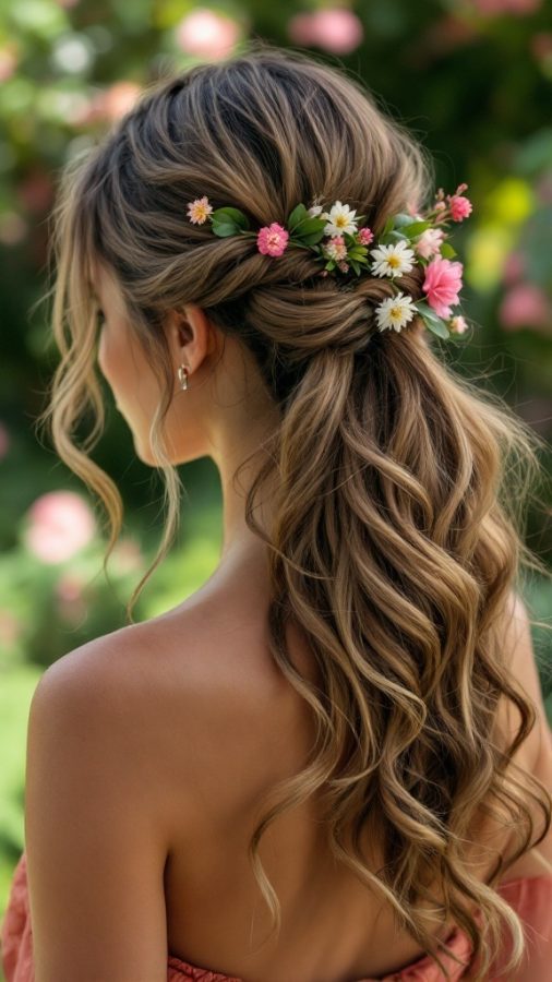 15 Stunning Half Up Half Down Ponytail Styles to Try