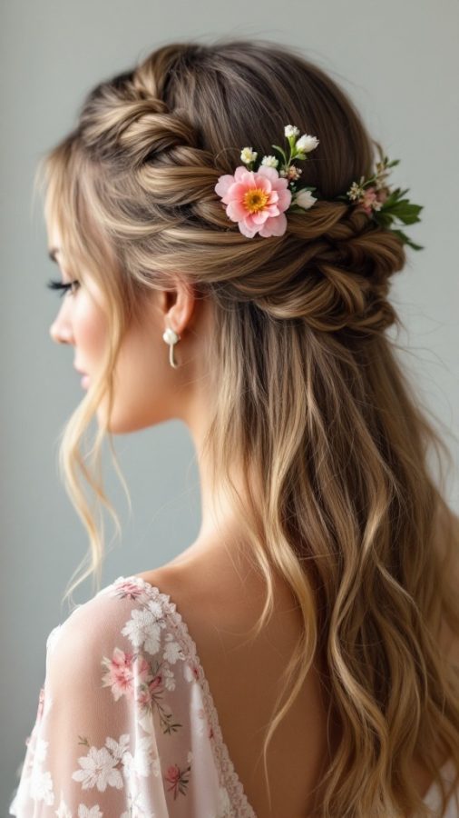 15 Stunning Sleek Half Up Half Down Hairstyles to Try