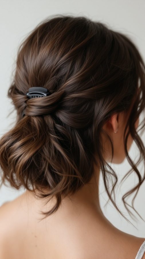15 Chic Claw Clip Hairstyles for Short Hair