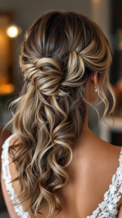 15 Stunning Side Part Half Up Half Down Hairstyles to Try