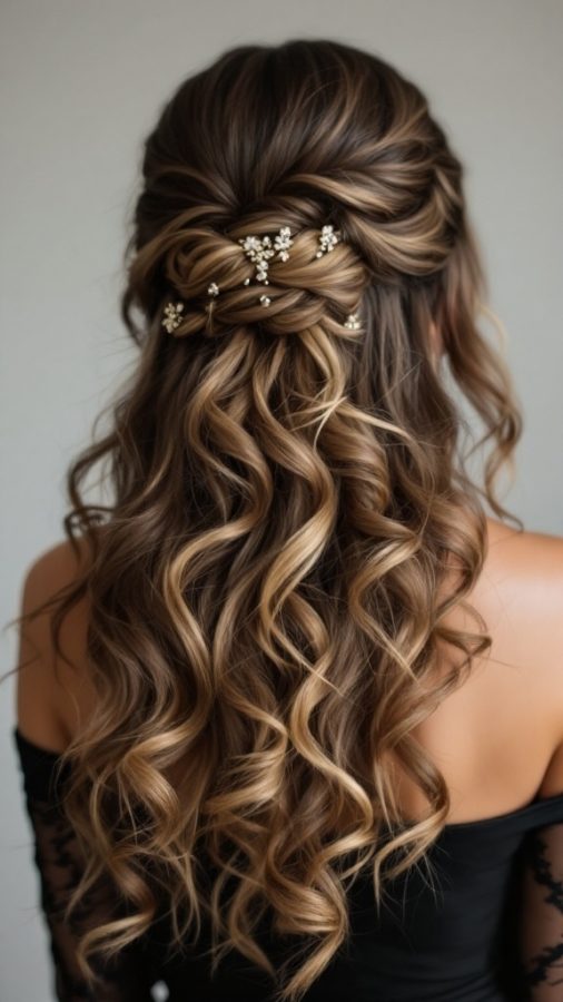15 Stunning Half Up Half Down Curly Hairstyles You Need to Try