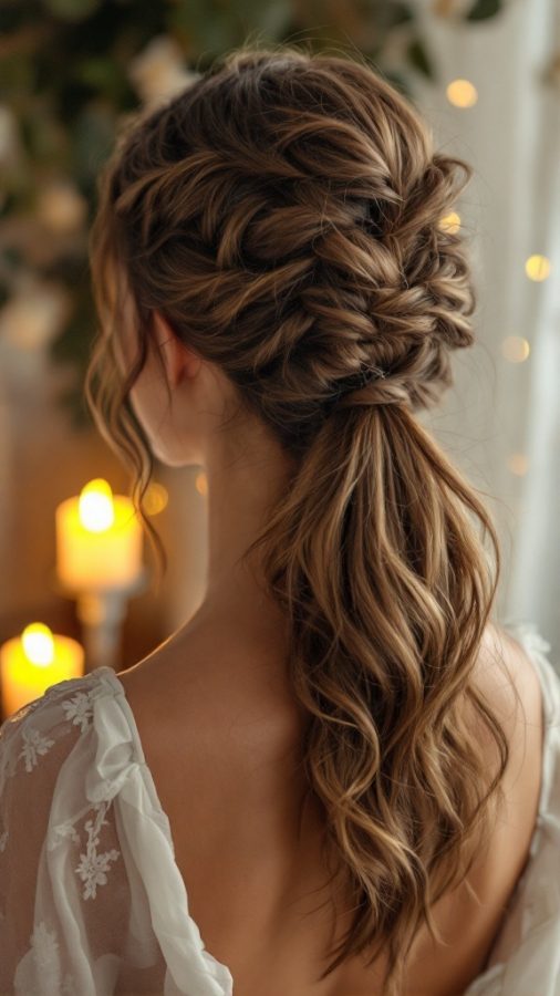 15 Stunning Half Up Half Down Ponytail Styles to Try