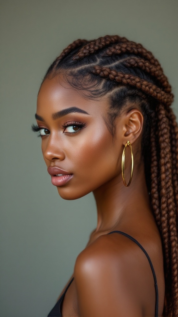 15 Stunning Medium Knotless Braids Hairstyles to Try
