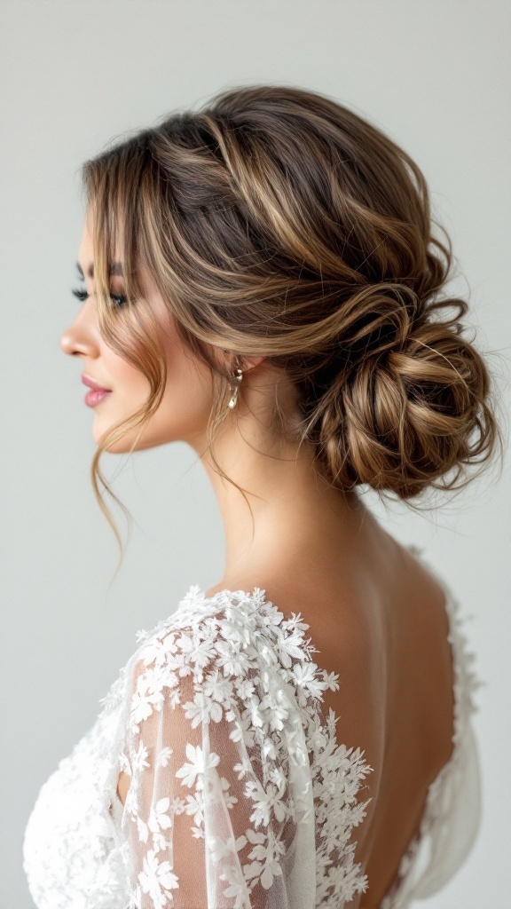 15 Stunning Low Bun Ideas for Bridesmaids
