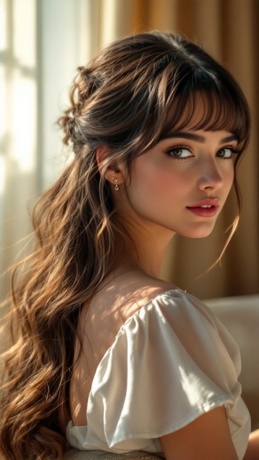 15 Adorable Hairstyles with Bangs to Try This Season