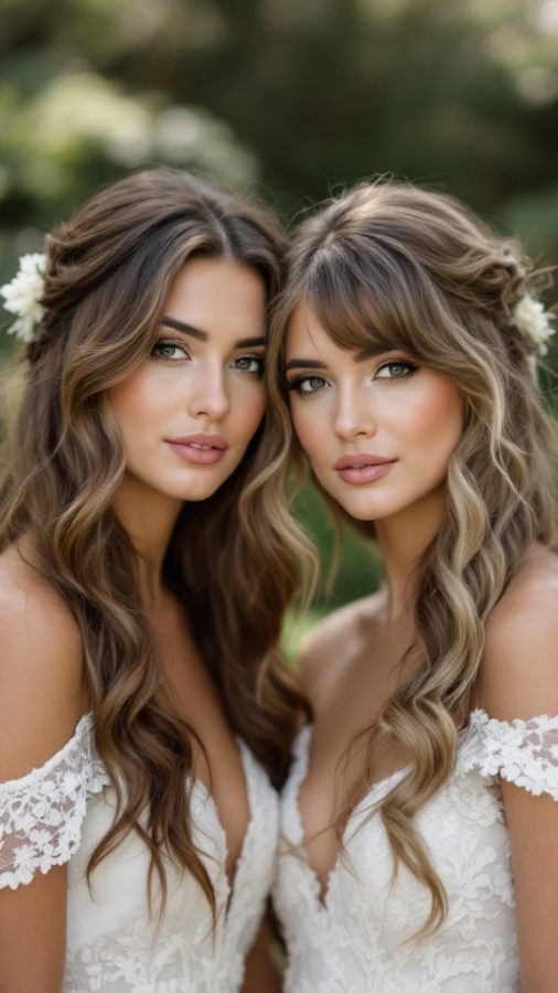 15 Stunning Bridesmaid Hairstyles with Bangs for Your Special Day