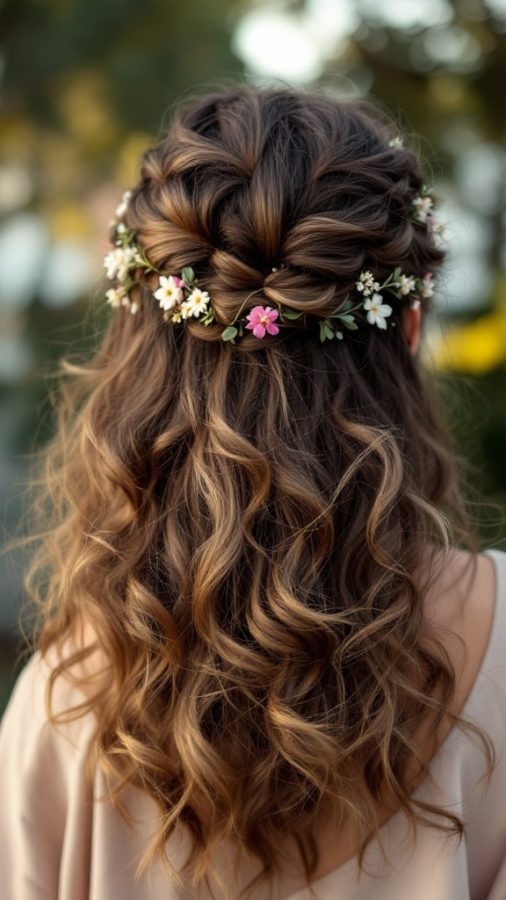15 Stunning Half Up Half Down Curly Hairstyles You Need to Try
