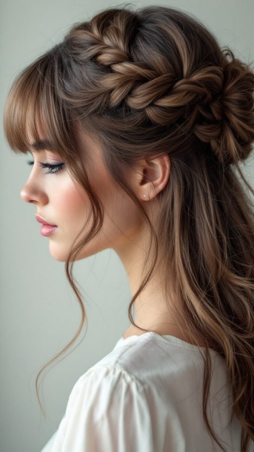 15 Stunning Half Updo Hairstyles for Every Occasion