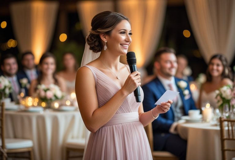Bridesmaid Speech Tips for Delivering a Memorable and Heartfelt Toast
