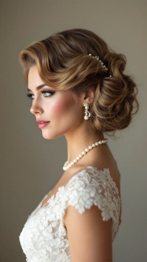 15 Stunning Side Part Wedding Hairstyles to Inspire Your Big Day