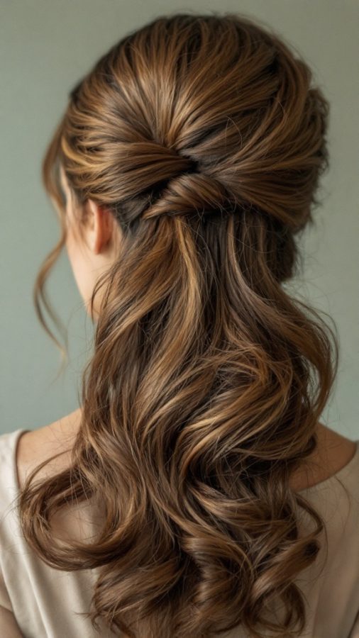 15 Stunning Side Part Half Up Half Down Hairstyles to Try